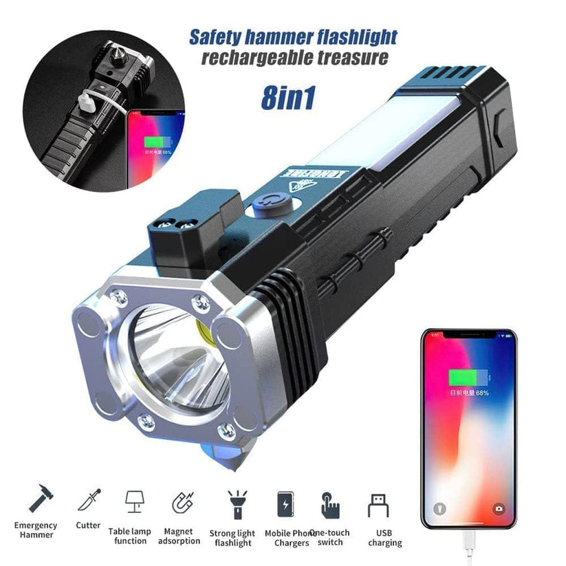 Emergency LED Safety Torch for Car & Home – We Shop Pakistan